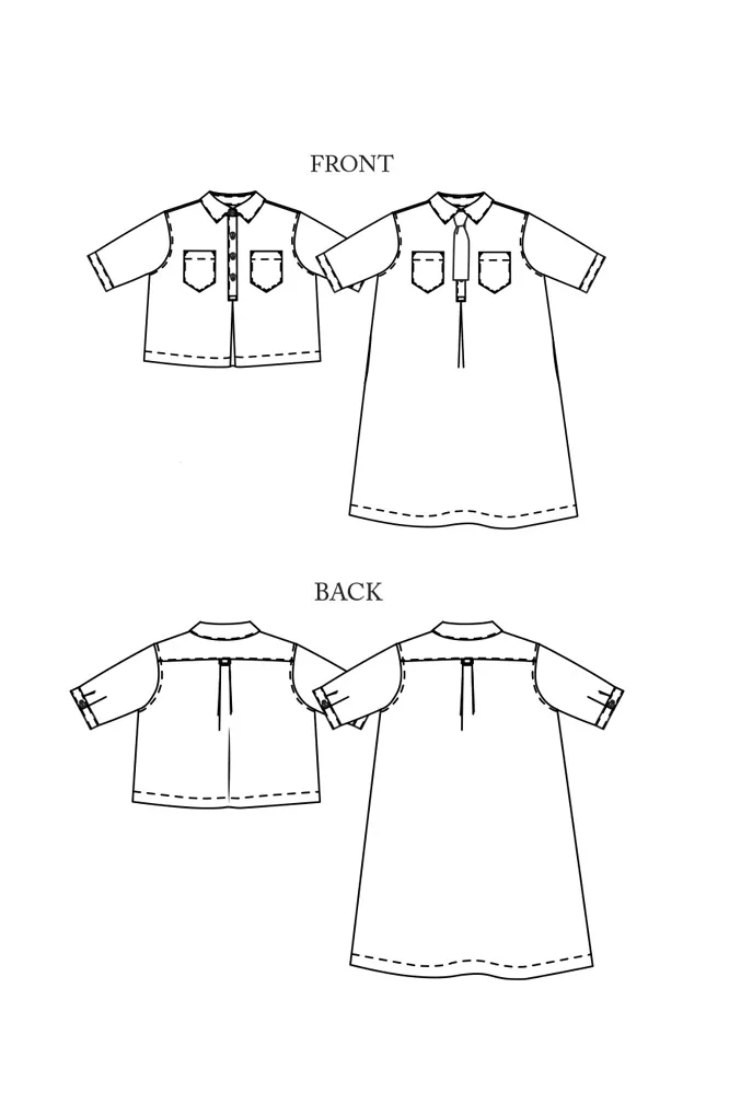 The Scout Top/Dress Sewing Pattern
