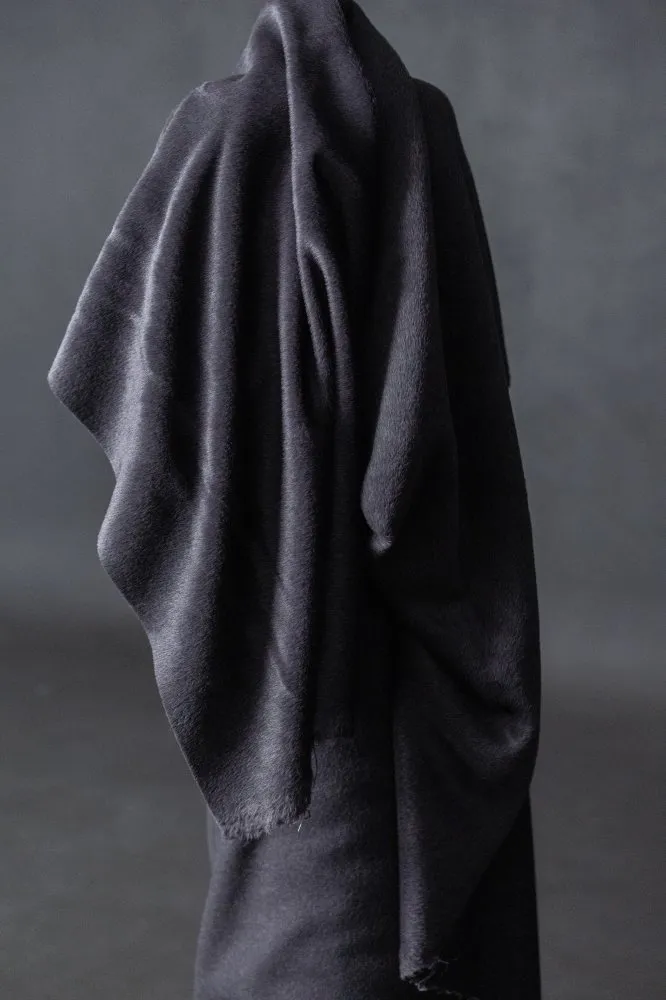 Charcoal Alpaca Blend Wool - Merchant & Mills