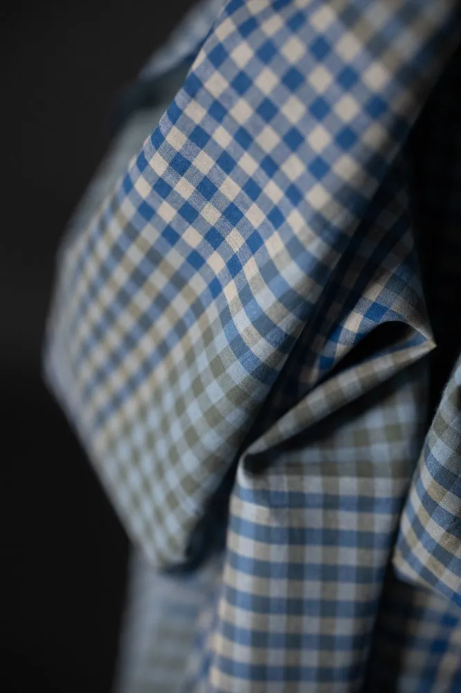 Watercolour Handwoven Cotton Check - Merchant & Mills